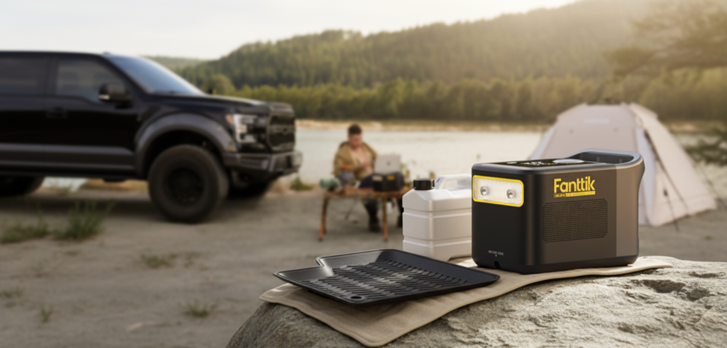 Portable Mat-Wash Station Setup for Overlanding