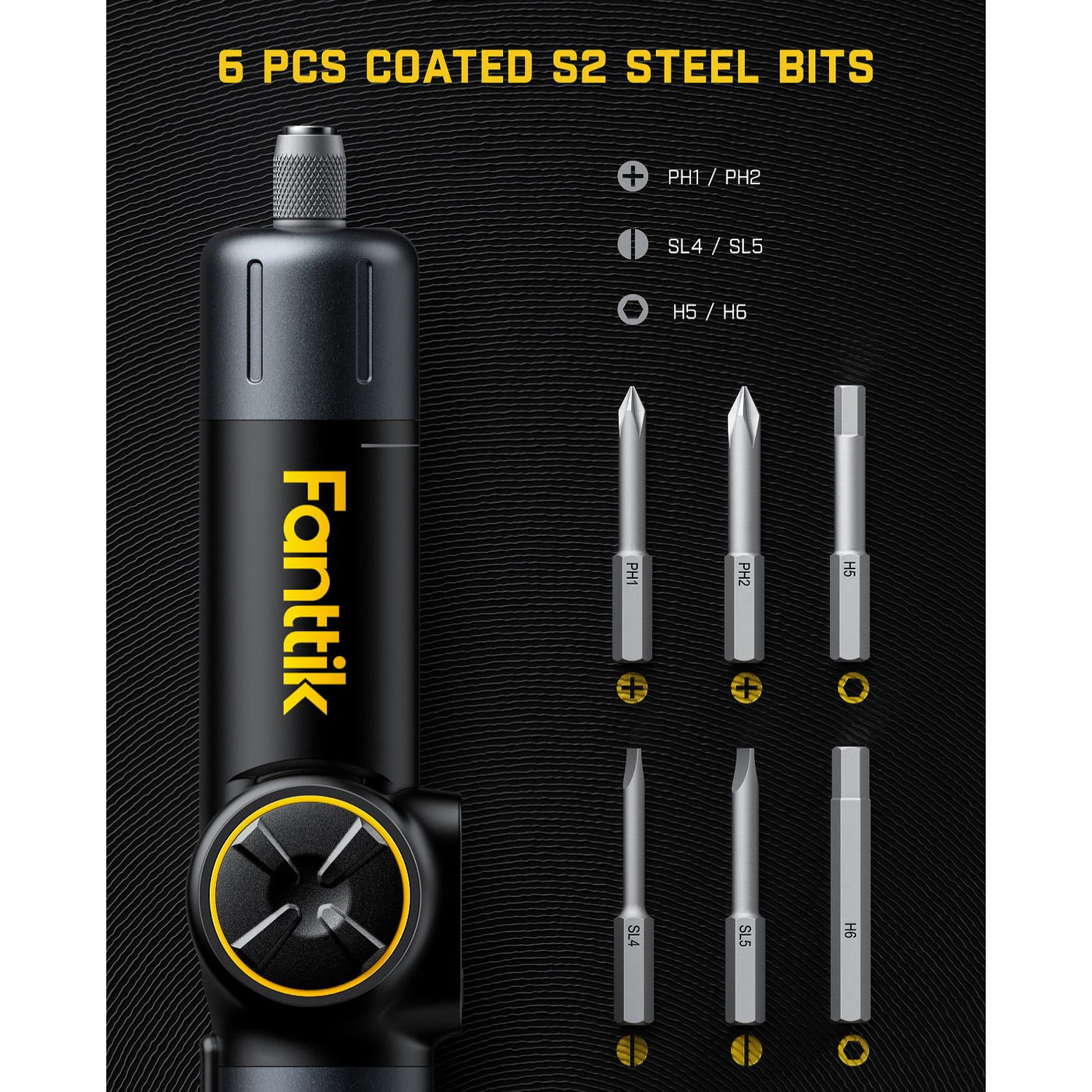 Fanttik Fold S1 APEX Cordless Screwdriver-Pivot Handle Screwdriver