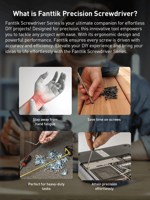 How to Choose Fanttik Electric Screwdriver?