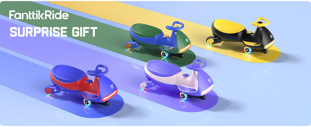 Fanttik Ride Electric Wiggle Cars