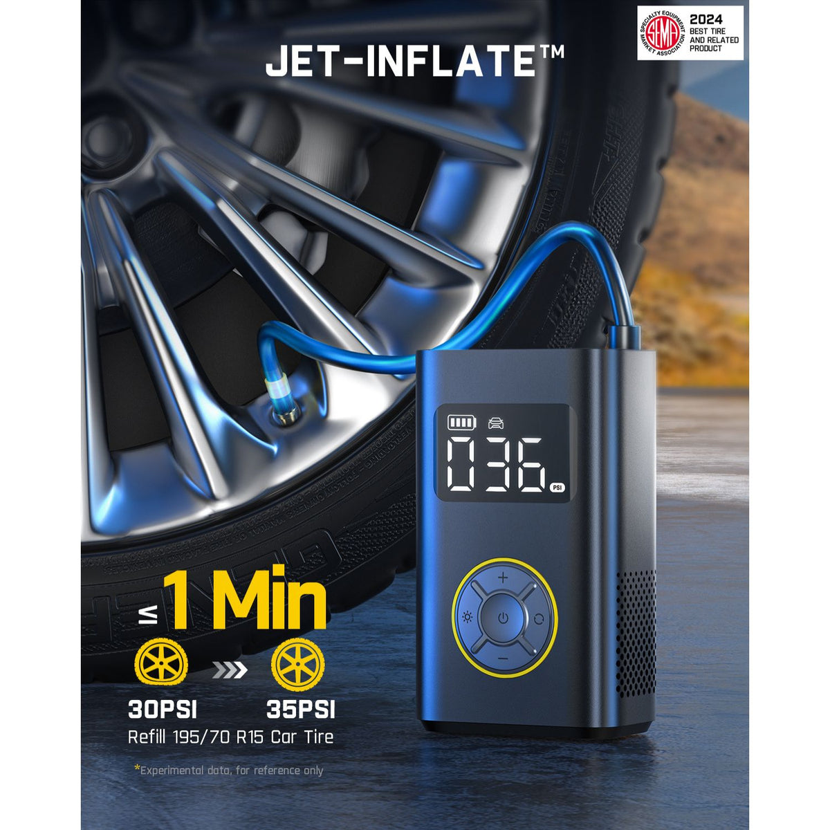 Fanttik X9 Pro Tire Inflator - Portable Car Air Compressor