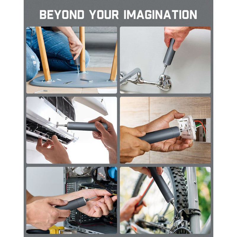 Fanttik S1 Pro Cordless Screwdriver Kit - 16 Bits, High-Tech Features