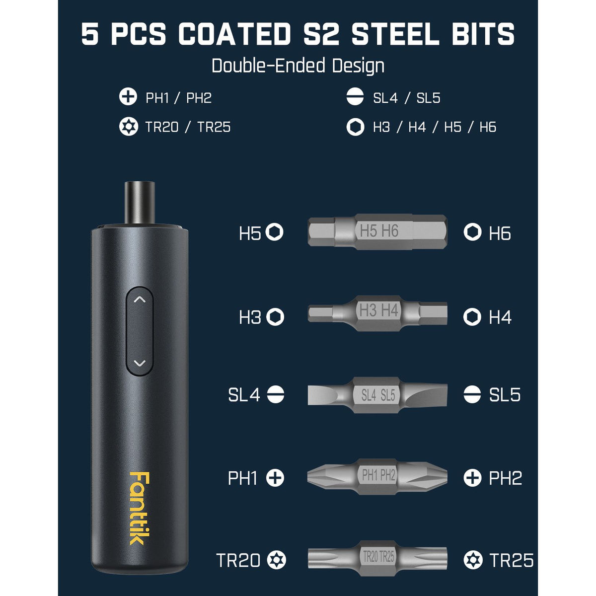Fanttik NEX S1 Capsule 3.7V Cordless Screwdriver