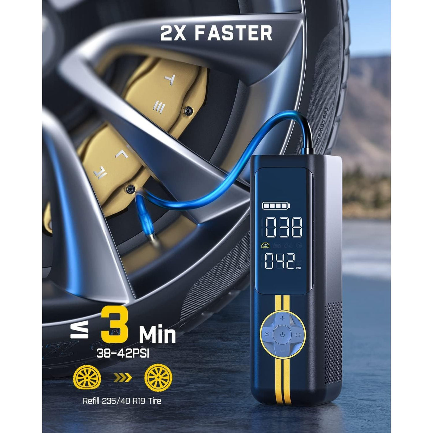 Fanttik X8 APEX EV Tire Inflator Deluxe Package