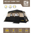 FanttikOutdoor Zeta C8 Pro 8 Person Camping Tent-Instant Tent