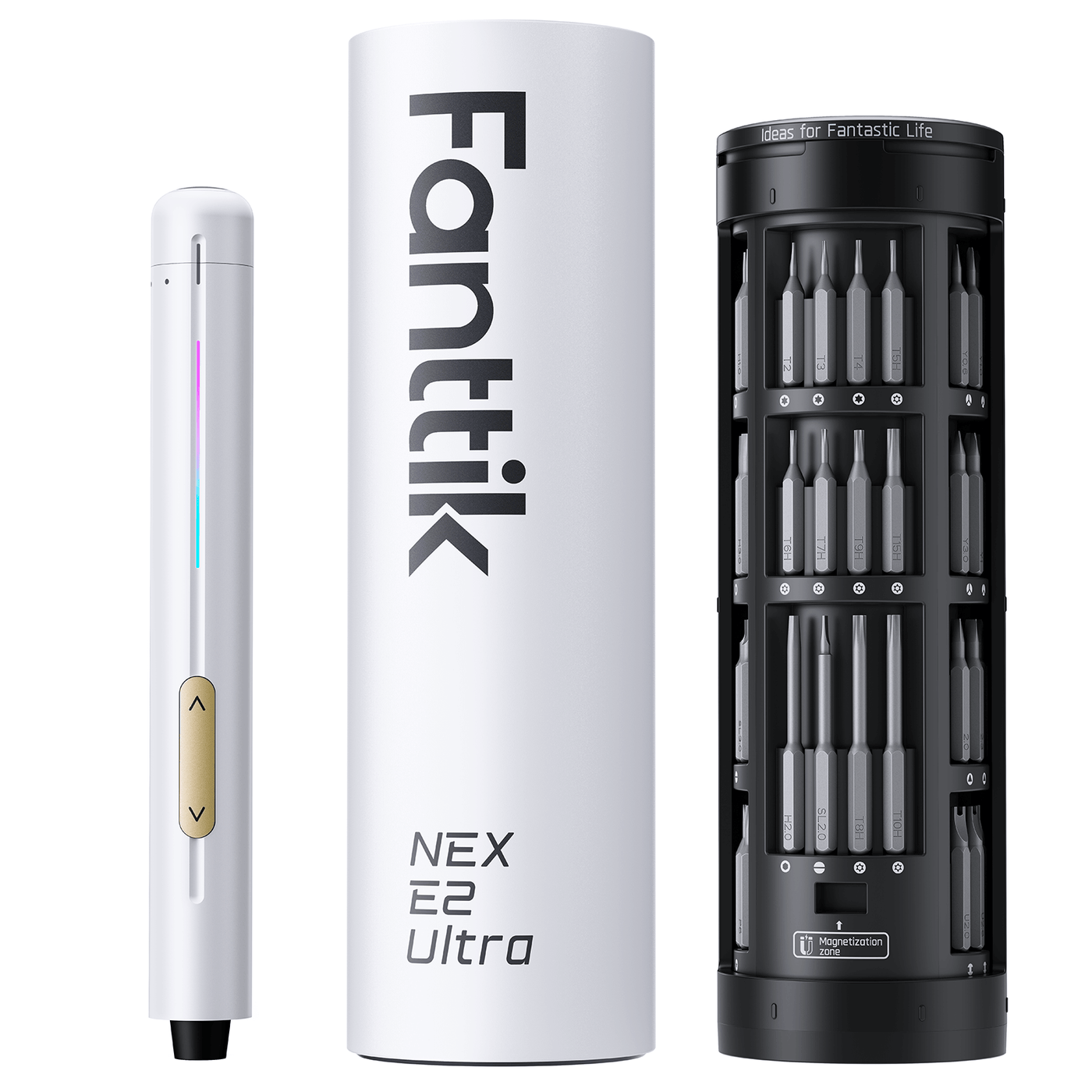 Fanttik E2 Ultra Electric Screwdriver - 50 Magnetic Bits