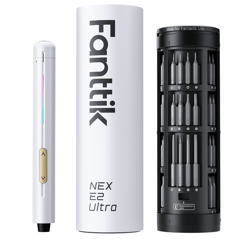 Fanttik E2 Ultra Electric Screwdriver - 50 Magnetic Bits