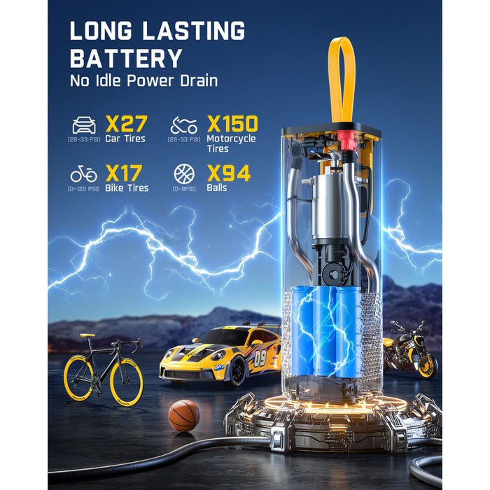 Fanttik X9 APEX Tire Inflator - More Powerful Performance