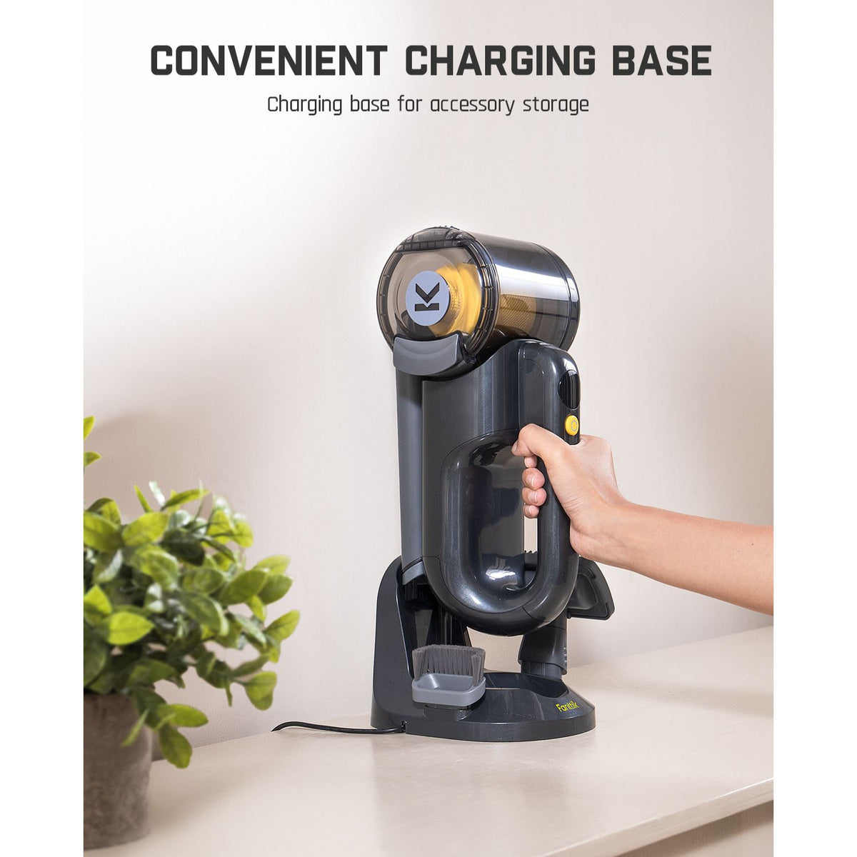 Fanttik Fold V10 Ultra Deluxe Handheld Vacuum - Powerful & Foldable