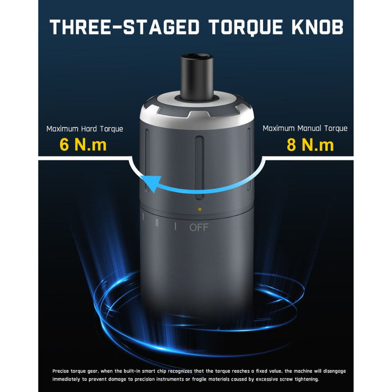 Fanttik S1 Pro Cordless Screwdriver Kit - 16 Bits, High-Tech Features