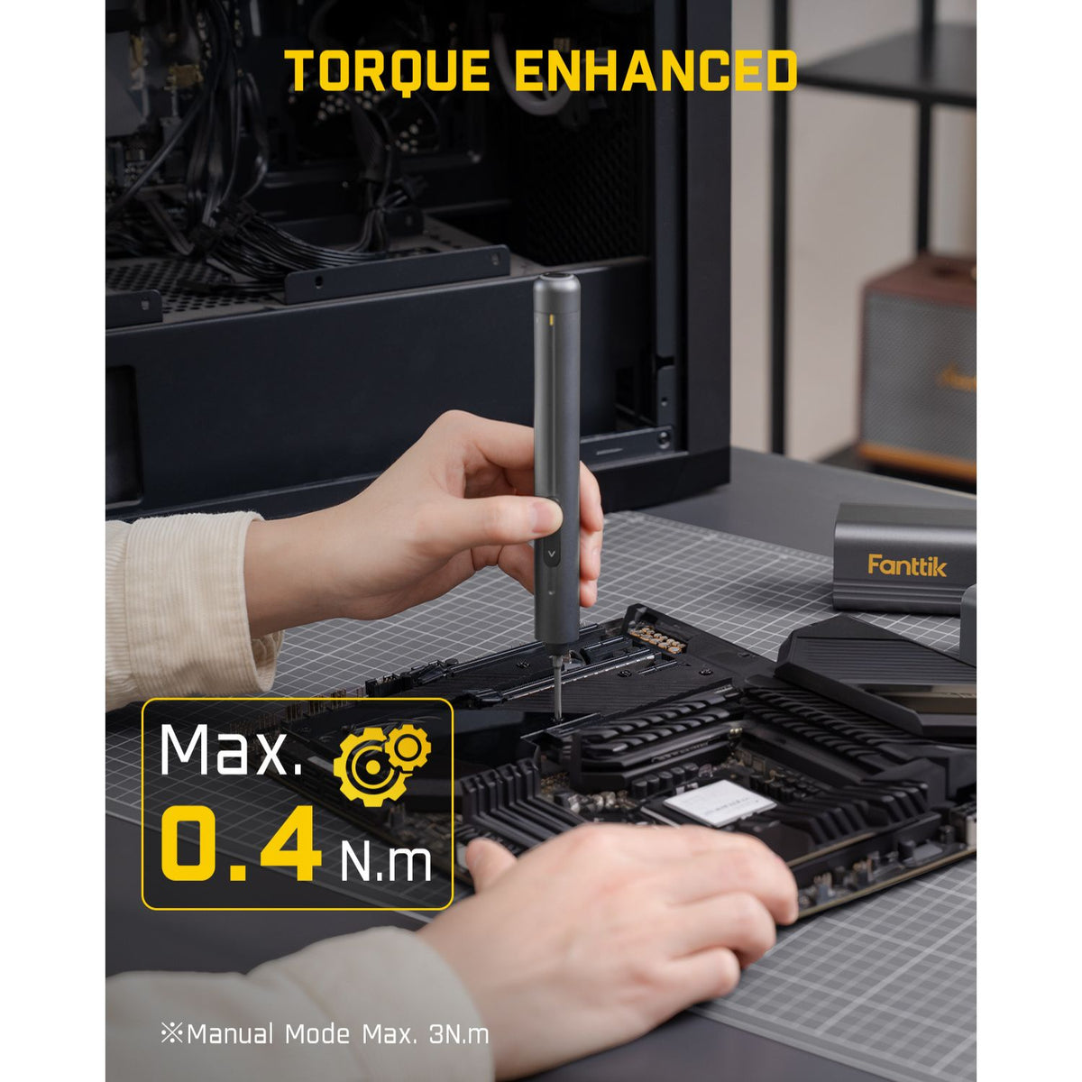 Fanttik E2 Max Electric Screwdriver - 50 Magnetic Bits