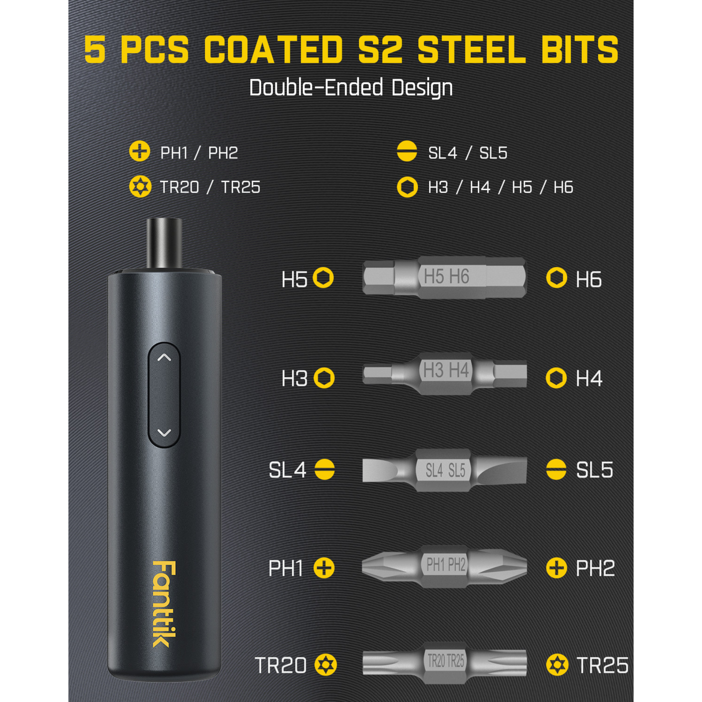 Fanttik NEX S1 Capsule 3.7V Cordless Screwdriver