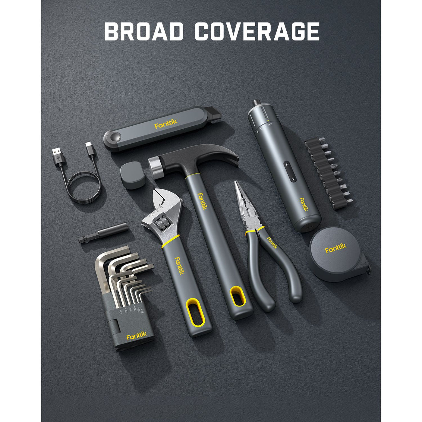 Fanttik S1 NEX Studio Electric Screwdriver Tool Kit-for Home Repairs