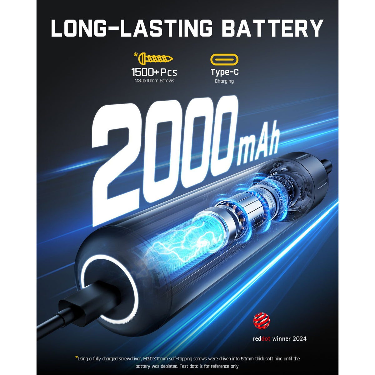 Fanttik S1 Pro Cordless Electric Screwdriver | 16-in-1 Bits