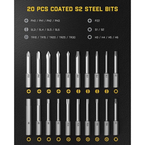Fanttik Fold S1 APEX Cordless Screwdriver-Pivot Handle Screwdriver