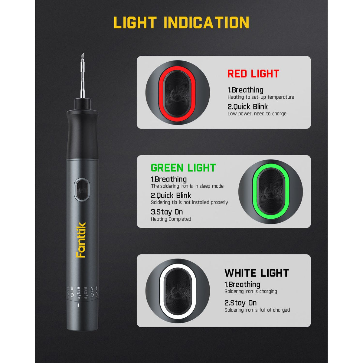 Fanttik T1 Max Soldering Iron Kit for Precision Repair