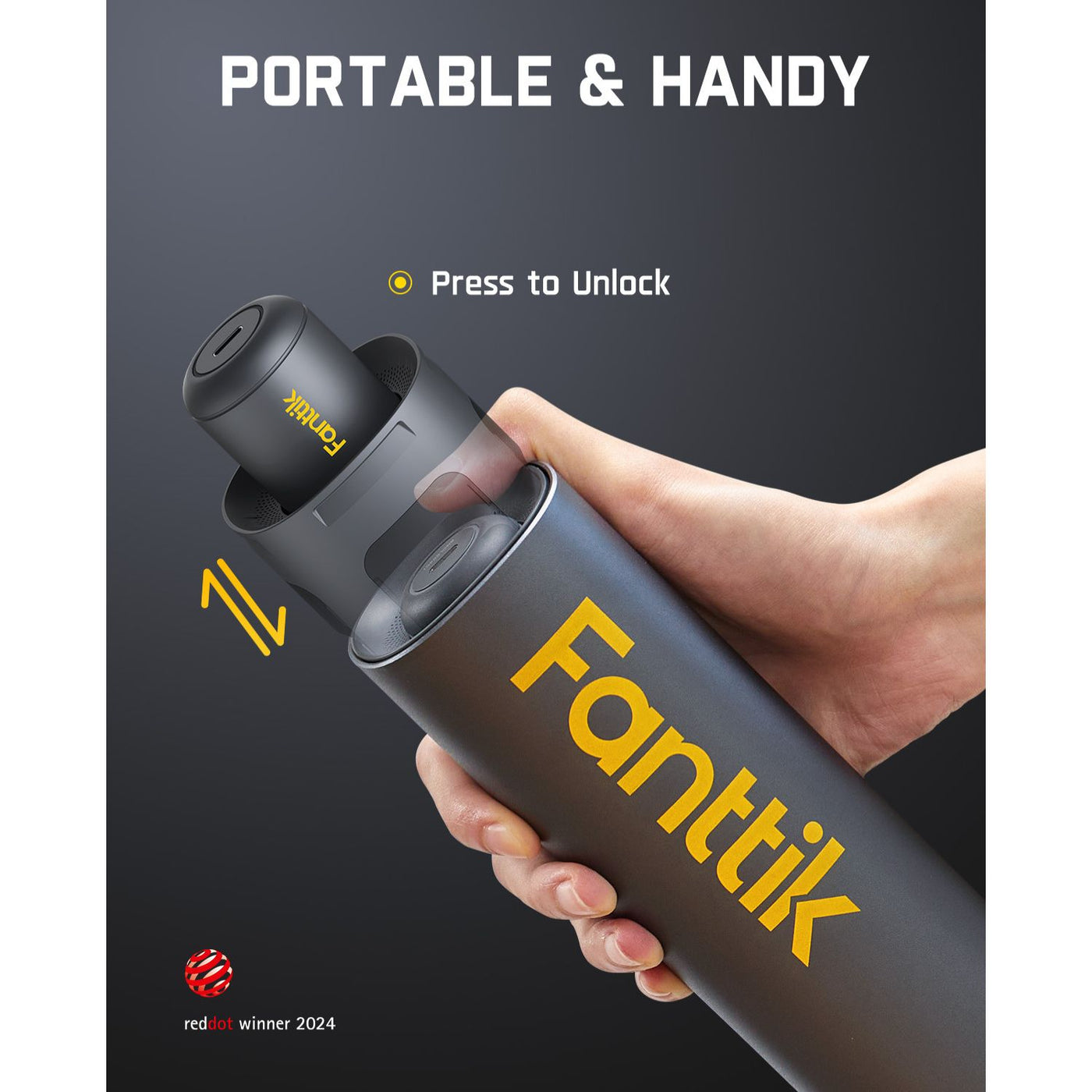 Fanttik S1 Pro Cordless Screwdriver Kit - 16 Bits, High-Tech Features