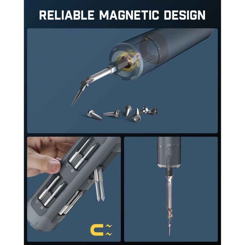 Fanttik S1 Pro Cordless Screwdriver Kit - 16 Bits, High-Tech Features