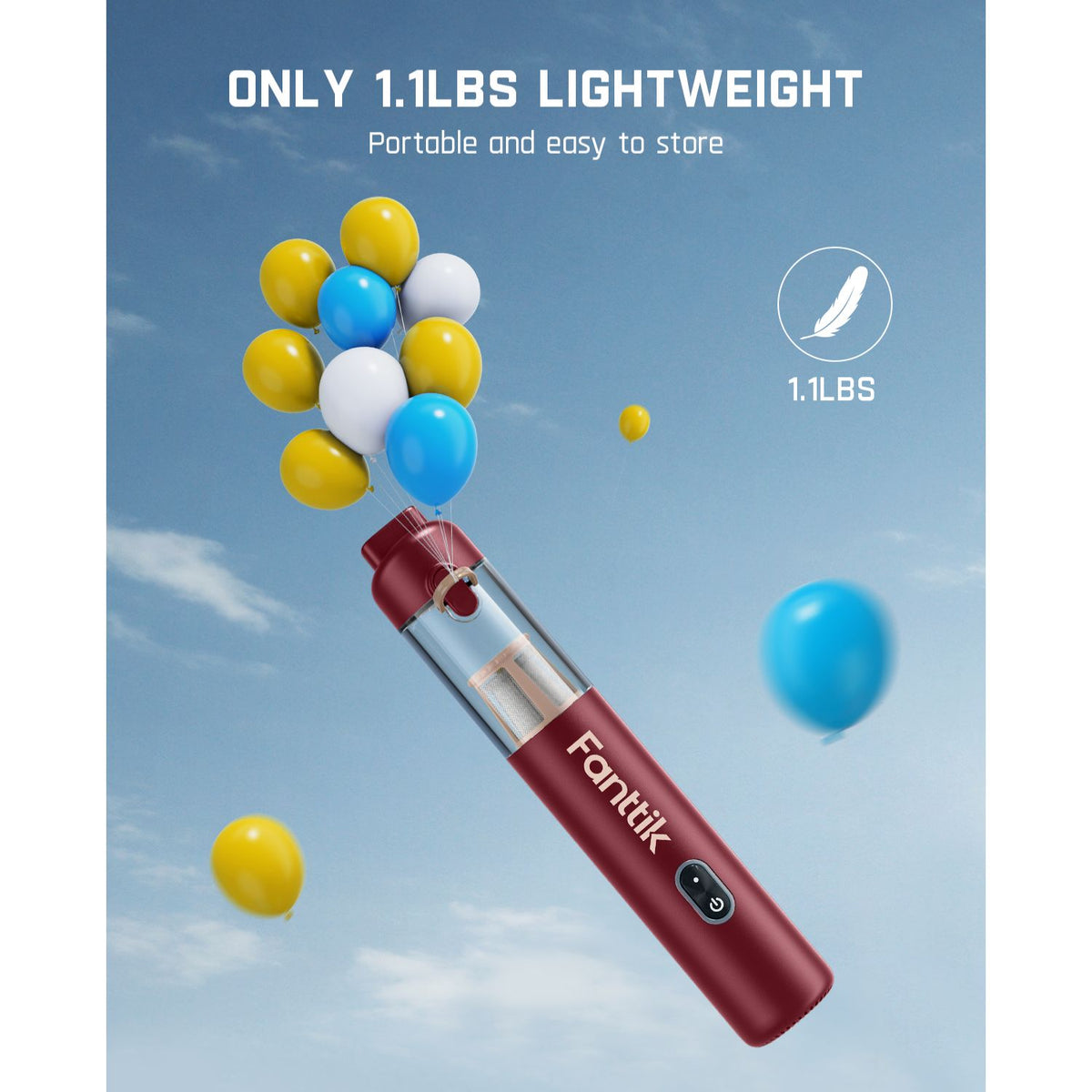 Fanttik Slim V8 Apex Car Vacuum - 4-in-1 Multifunctional Car Vacuum