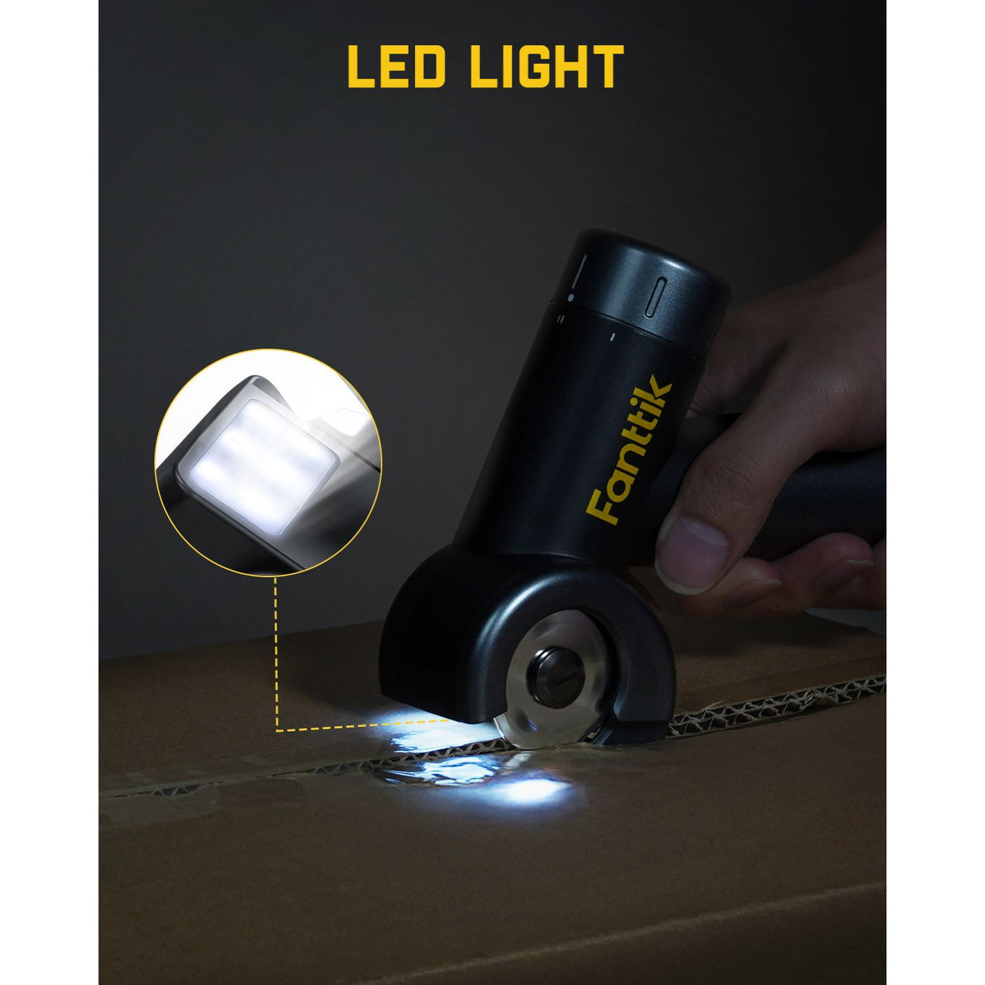 Fanttik C8 Nano Cordless Electric Scissors-Cordless Quick Cutter