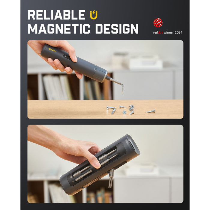 Fanttik S1 Pro Cordless Screwdriver Kit - 16 Bits, High-Tech Features