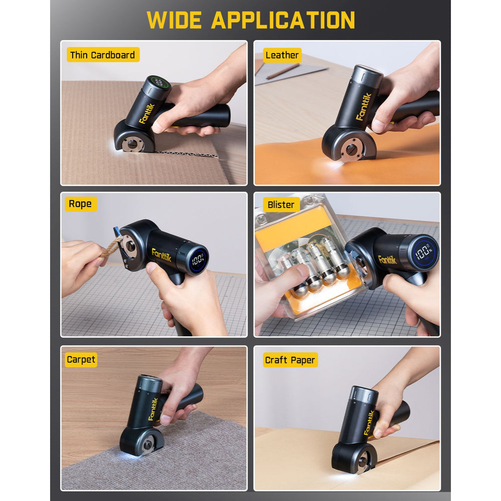 Fanttik C8 Nano Cordless Electric Scissors-Cordless Quick Cutter
