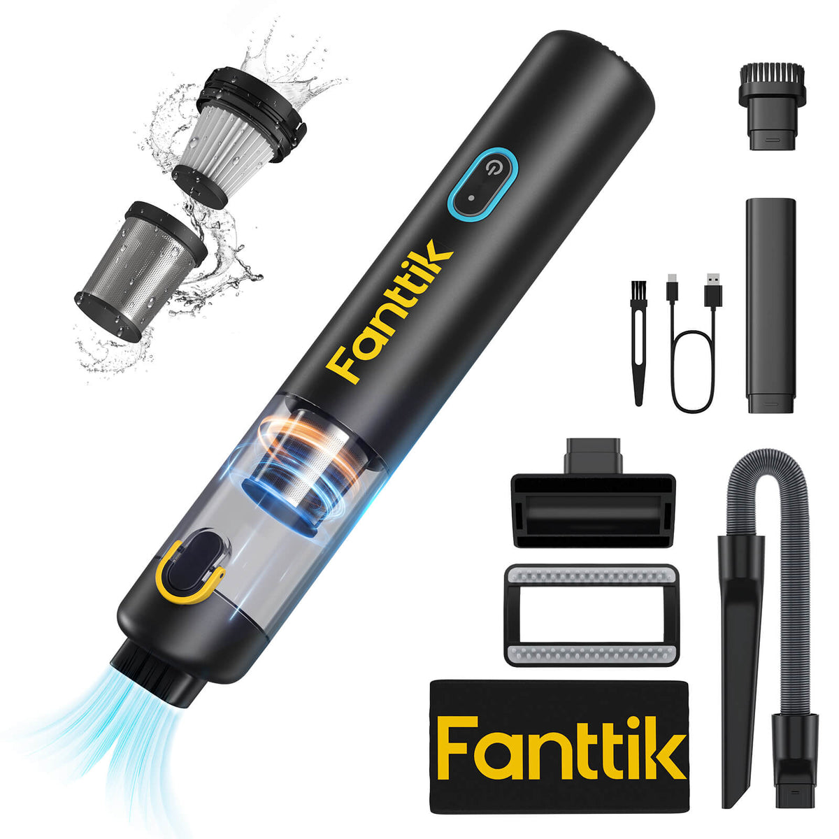 Fanttik V8 Mate Cordless Car Vacuum - Powerful & Efficient