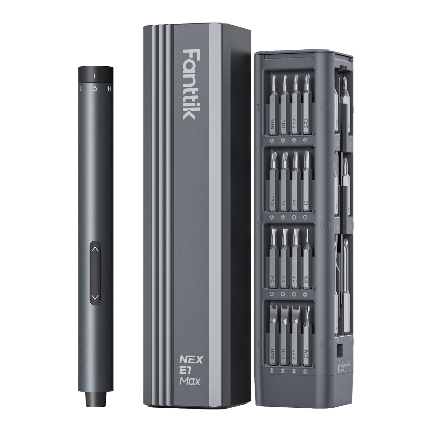 Fanttik E1 MAX Electric Screwdriver - 50 Magnetic Bits