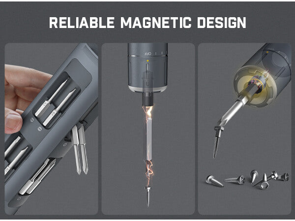 S1 Pro Cordless Screwdriver Kit, Screwdriver Set with 16 Bits, Fanttik